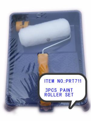 China 3pcs Paint Rollers Covers Durable Coating Roller Brush Wall Painting Tools Roller Sleeve for sale