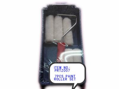 China 7pcs Paint Rollers Covers Durable Coating Roller Brush Wall Painting Tools Roller Sleeve for sale