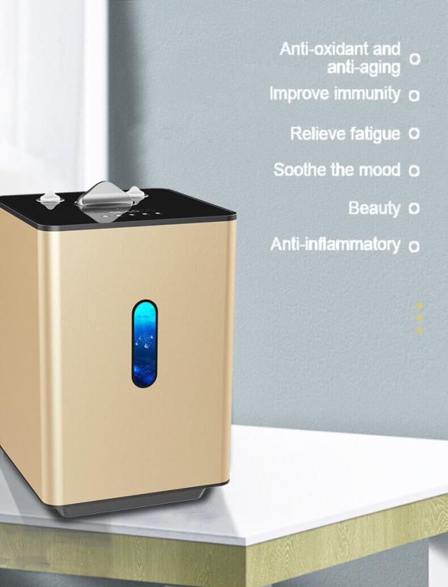 Hydrogen inhalation process