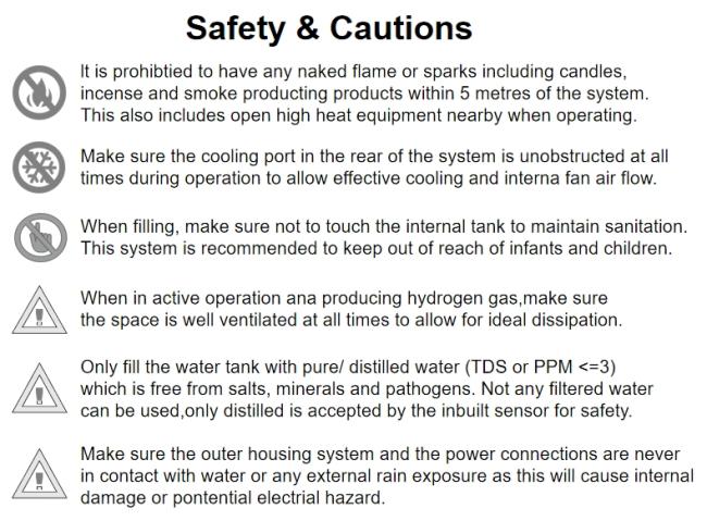 Hydrogen generator components