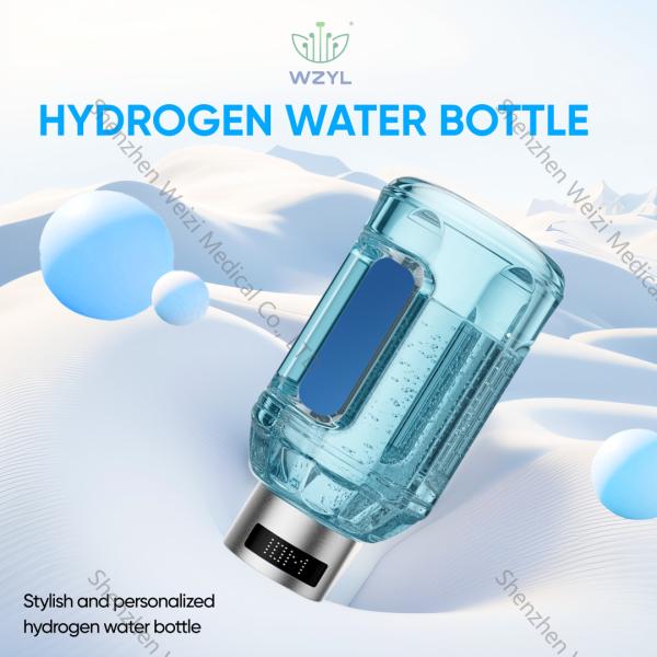 Quality High Capacity 1500ml Hydrogen Water Bottle Pem USB Rechargeable for sale