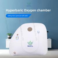 China Anti Inflammatory Soft Shell Hyperbaric Chamber For Elder Sitting Soft Cabin for sale