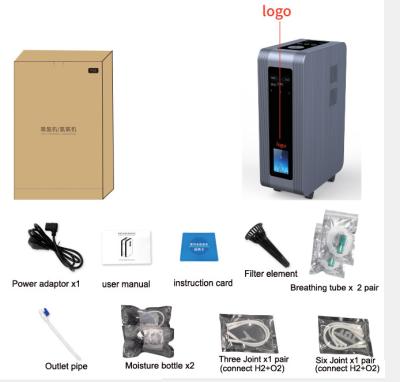 China Smart Hydrogen Gas Inhalation Machines Easy Movement Low Noise for sale