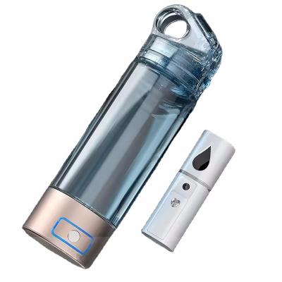 Cina Generatore di acqua ricca di idrogeno portatile Nano Bottiglia H2 Maker puro Ionizzatore Tazza di elettroli­si ricaricabile 2000-9000ppb in vendita