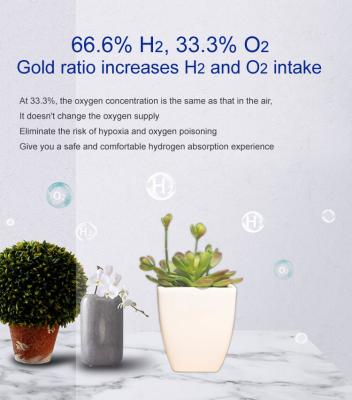 China Portable Hydrogen Inhalation Machine with 900ml Hydrogen Gas 600ml Hydrogen Output and 300ml Oxygen Output for Household Use for sale