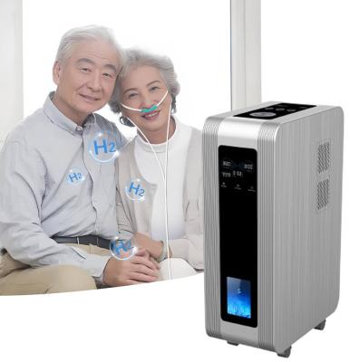 China 3600 ML/MIN Hydrogen Inhalation Machine with 8 Hours Time Setting and 6063 Aviation Aluminum Alloy Housing for sale