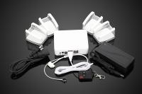China COMER 4 ports smartphone retail open display security alarm controller system for sale