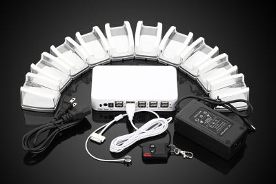 China COMER 10 ports Android mobile phone alarm system cell phone MIUI Huawei Android alarm with charging security display for sale