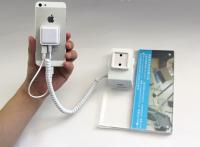 China COMER antitheft locking Acrylic label base with Security display for Promoting Eletronic Goods for sale