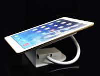 China COMER Android tablet security display counter stand with charging and alarm for sale