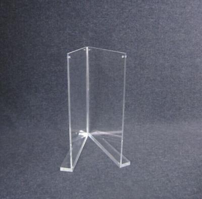 China COMER A4 Acrylic display stand for Inserts, Tag, Brochure, Leaflet for merchandise. for sale