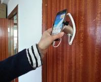 China COMER antitheft cable locking desk mounting brackets mobile security display racks for sale