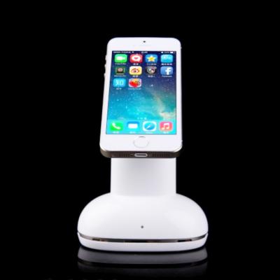 China COMER anti-theft alarm Hand Phone Holder Show Case desktop Display with Security Systems for sale