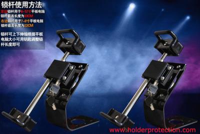 China COMER countertop display Anti-theft tablet security stands with locks for sale