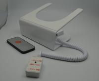China COMER security tablet computer display rack UNIVERSAL stand with alarm charging for mobile stores for sale
