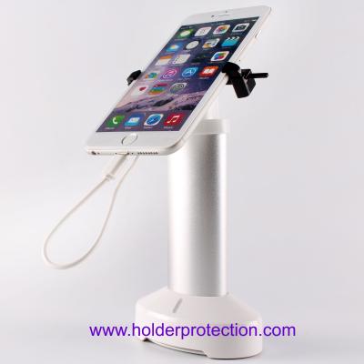 China Commer Gripper Alarma de pantalla antirrobo Cuna para teléfono celular, soportes de pantalla de seguridad de clip móvil en venta