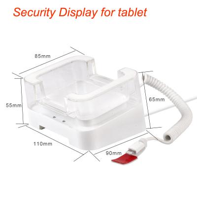 China COMER anti-theft alarm locking device for tablet holder counter display stands security mobile stores for sale
