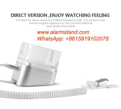 China COMER Security Display Alarm with gripper stand for cell phone for cellular phone retailer stores for sale