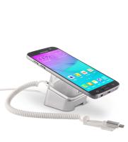 China COMER anti-theft cable locking cellular phone security display acrylic stands for sale