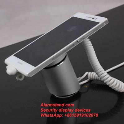China COMER alarm support for mobile phone anti theft stand alone mobile phone security display holder with loud alarm for sale