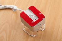 China COMER handset Display Security alarm cable locking stand for retail stores for sale