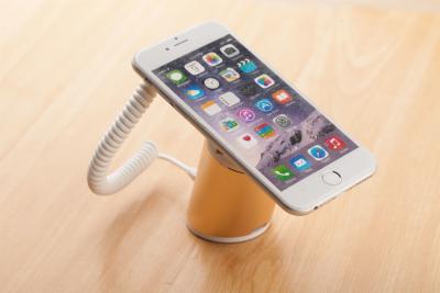 China COMER anti-theft clip locking Gripper security shelf for smart phone secure displays for sale