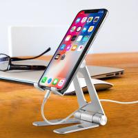 China COMER adjustable multi function tabletop cell phone holder for home and office for sale