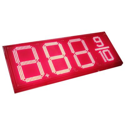 China Big Sale US Regular Gas Station LED Price Changers sign 7 Segment LED Display Screen Panel for Outdoor for sale