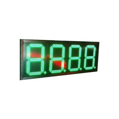 China WIFI APP And RF Remote Petrol Digit Number Outdoor For Oil Digital Board Display Station Led Gas Price Sign for sale