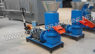 China Flat Die Extrusion Granulator, Organic Fertilizer Flat Die Granulator, 2.5T/H for sale