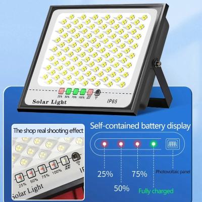 China 72 Lamp Beads Solar LED Flood Security Light Battery Operated Outdoor 50w Solar LED Flood Light for sale