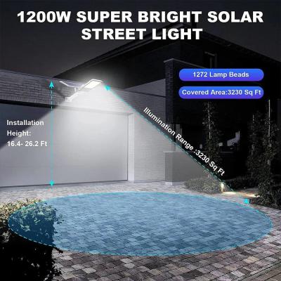 Cina Lampada solare per strada per esterni IP65 Lampada solare per strada con batteria agli ioni di litio incorporata in vendita