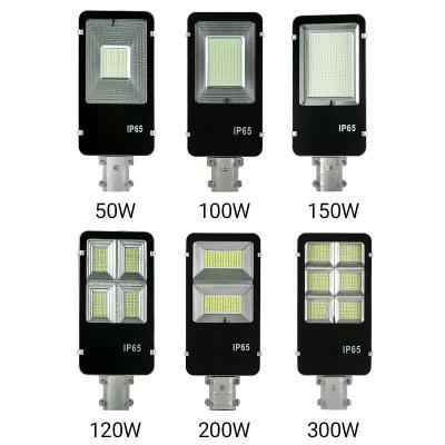China High Brightness Solar Powered Street Lamp Energy Saving High Powered Outdoor Lights for sale