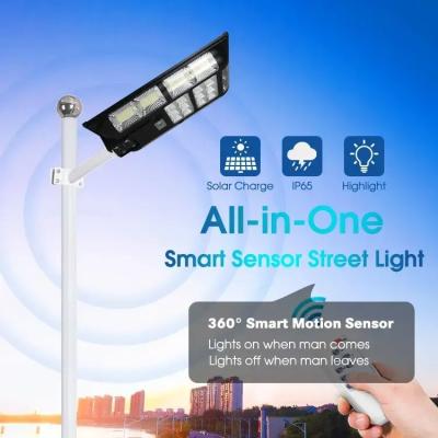 Cina Lampada solare integrata impermeabile 200w High Lumen Lampada LED con pannello solare in vendita