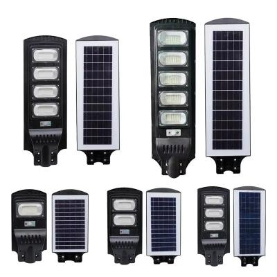 China Outdoor IP65 Intelligent Solar Street Light 60W Solar Powered Motion Activated Light for sale