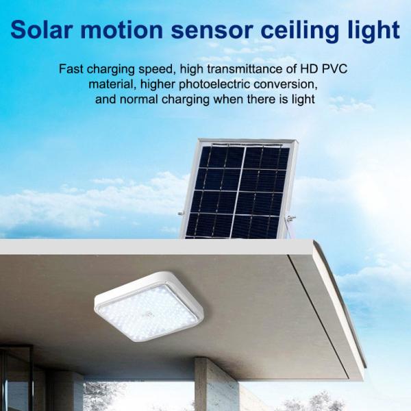 Quality Indoor Solar Ceiling Lights Energy Saving IP65 Waterproof Outdoor Ceiling Lights for sale