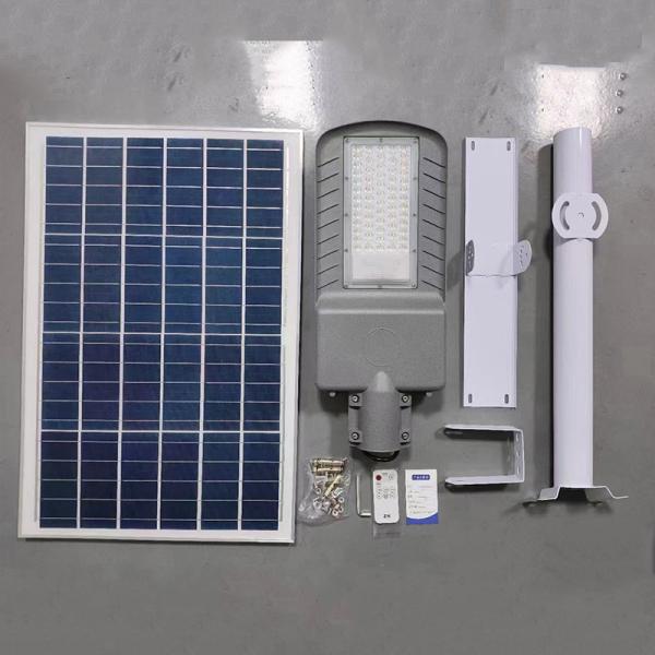 Quality Cool White Solar Powered LED Street Lights 5054 IP67 Waterproof Solar Street Light for sale