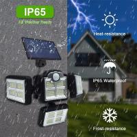China Energy Efficient Wall Mounted Solar Led Lights Remote Control for sale