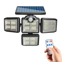 China Energy Efficient Wall Mounted Solar Led Lights Remote Control for sale