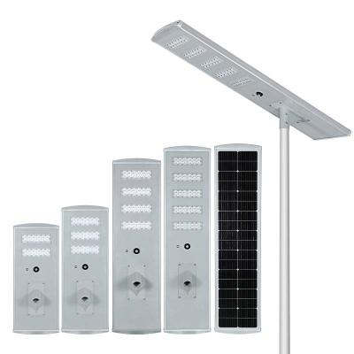 China Veiligheid 100w, 200w, 300w geïntegreerde zonnelampen voor buiten, waterdicht één stuk LED straatlampen Te koop