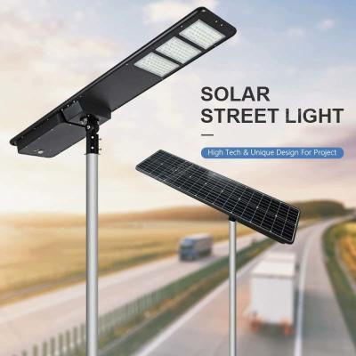China Hoogwaardige 300W Geïntegreerde Zonne-Straatlantaarn Krachtige DC Voeding LED Lampkop Te koop