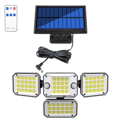 China Waterproof Solar Exterior Wall Lights Wall Mounted Solar Powered Smart Lights for sale