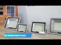 50w Led Solar Powered Outdoor IP67 Waterproof Flood Lights with Remote Control