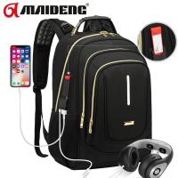 China Scratch Prevention Large Capacity Backpack Anti - Theft Polyester Lining for sale