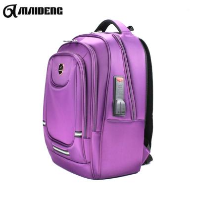 中国 大容量の涼しいラップトップのバックパック、高等学校のブック バッグのピンク色 販売のため