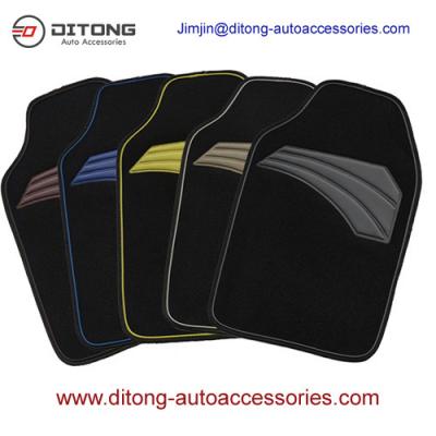 China 4PCS No Skid Universal Size PVC Car Floor Mats for sale