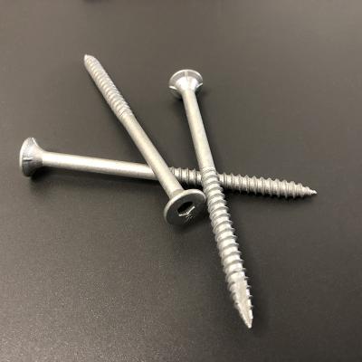 China A cabeça do sarrafo do cornetim com reforços T17 galvanizou os parafusos do sarrafo C3 - 14Gx100mm à venda