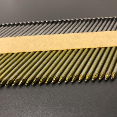 China O quadro Q235 ordenado de aço prega 3 o diâmetro liso brilhante da pata 3.05mm da cabeça da polegada D à venda