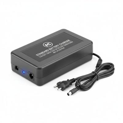 China FCC Certified Standard Battery Charger with Constant Current Constant Voltage Charging Mode and 48V5A Output for sale