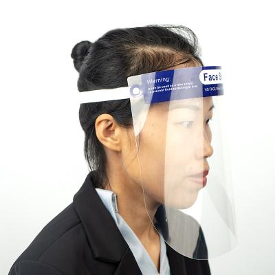 Cina transparent Oil-proof Sponge Face Shield Ultraviolet Light  Hospital face shield in vendita